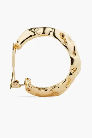 KENNETH JAY LANE Tone Clip Earrings