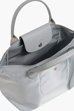Longchamp Le Pliage Leathertrimmed Shell Tote