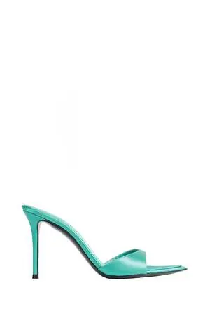 GIUSEPPE ZANOTTI X Intriigo Mules - Green