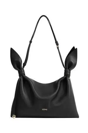 Loewe Scarf Medium Shoulder Bag - Black