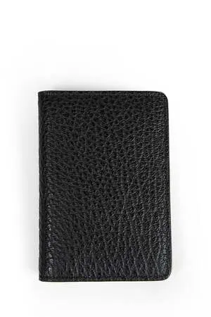 MAISON MARGIELA Grained Leather 4-stitch Bifold Card Holder