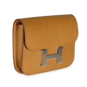 Hermès Sesame Epsom Constance Slim Wallet Phw