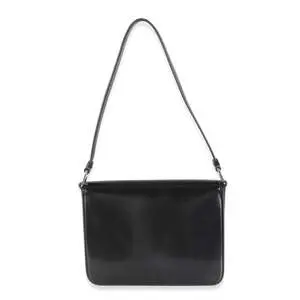 Prada Brushed Leather Shoulder Bag