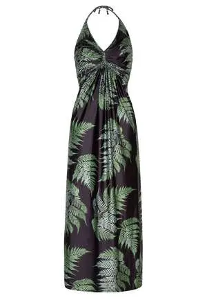 CHIC BY LIRETTE Halter Dress Boquete - Black