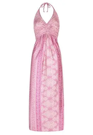 CHIC BY LIRETTE Halter Dress Guna - Pink