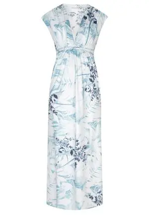CHIC BY LIRETTE Kimono Dress Contadora Sage - Blue