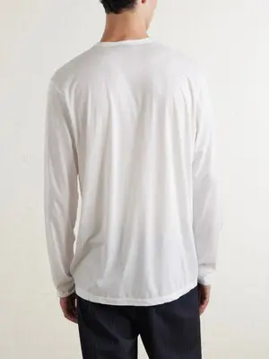 JAMES PERSE Lotus Slim-fit Cotton-jersey T-shirt