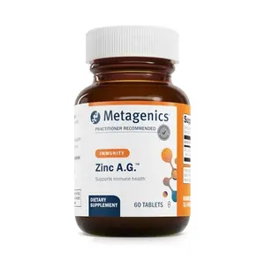 METAGENICS Zinc A.g. Highly Absorbable Zinc With Arginine And Glycine Chelates - No Color