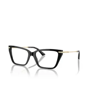 JIMMY CHOO Cat Eye Eyeglasses With Embellishments - Black