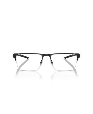 SCUDERIA FERRARI Rectangular Eyeglasses - Matte Black