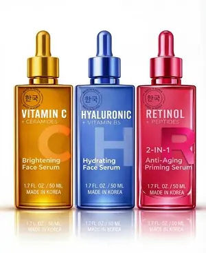 LOVERY Korean Skincare Serum Set - Multi