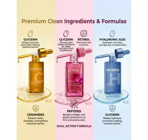 LOVERY Korean Skincare Serum Set
