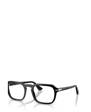 Persol Square Frame Eyeglasses - Black