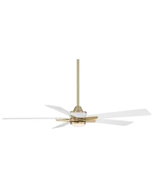 CASA VIEJA 52" Vegas Nights Led Ceiling Fan With 36" Downrod