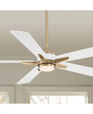 CASA VIEJA 52" Vegas Nights Led Ceiling Fan With 36" Downrod