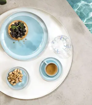 VILLEROY & BOCH Porcelain Perlemor Aqua Espresso Cup