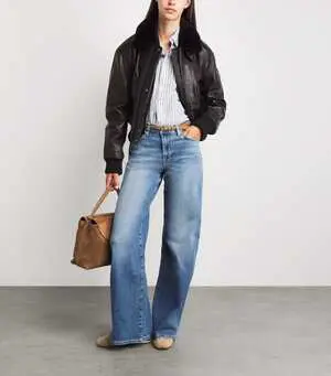 Sandro Suede Buckle Belt