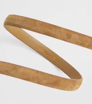 Sandro Suede Buckle Belt