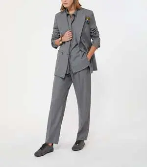 Max Mara Cashmere Double-breasted Blazer