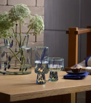 LSA INTERNATIONAL Sea Glass Cocktail Glass