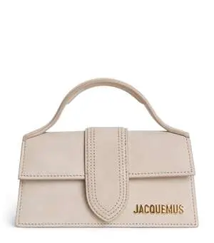 Jacquemus Mini Suede Le Bambino Top-handle Bag
