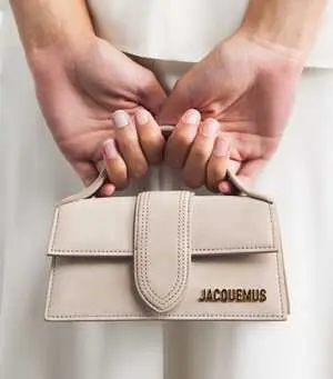 Jacquemus Mini Suede Le Bambino Top-handle Bag