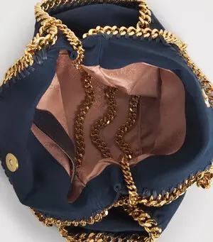 Stella McCartney Mini Falabella Tote Bag - Navy