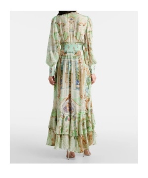 Camilla Embellished Silk Maxi Dress