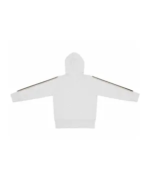 Palm Angels Logo Print Hooded Sweatshirt With Side Stripes
