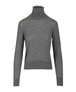 FORTE_FORTE Turtleneck Sweater - Grey