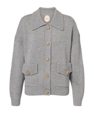 Jardin Des Orangers Wool And Cashmere Cardigan With Gold-toned Buttons