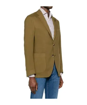 LARDINI Notched-lapels Single-breasted Blazer