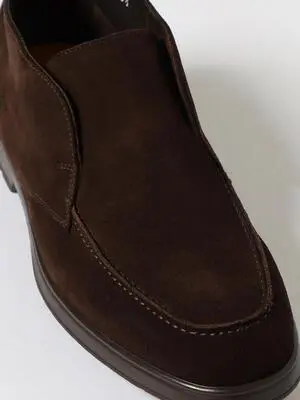DOUCAL'S Round-toe Ankle Boots