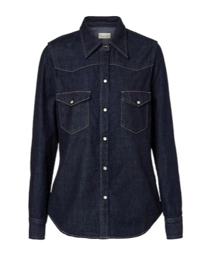 NILI LOTAN Travis Denim Shirt