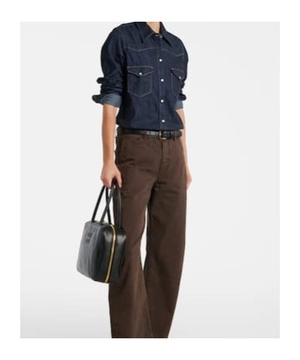 NILI LOTAN Travis Denim Shirt