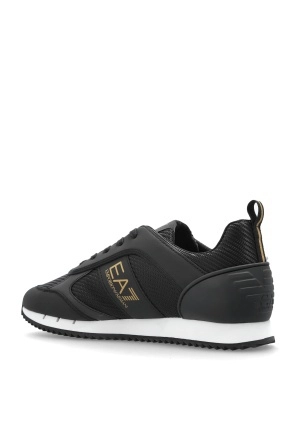 EA7 Logo Printed Low-top Sneakers