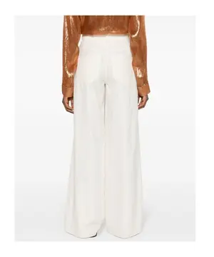 FORTE_FORTE Blended Back Bag Casual Pants