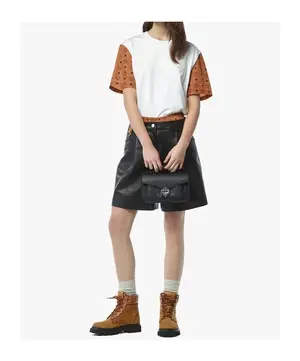 Mcm Tracy Visetos Cross Body Bag