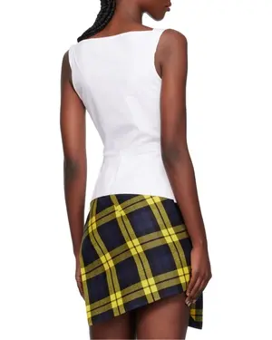 VIVIENNE WESTWOOD Square-neck Button Down Top