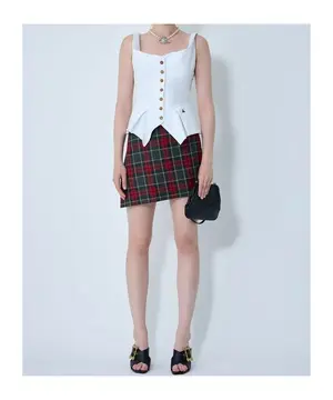 VIVIENNE WESTWOOD Square-neck Button Down Top
