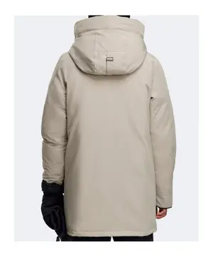 Canada Goose Hooded Logo-patch Coat