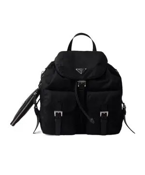 Prada Re-nylon Triangle-logo Backpack
