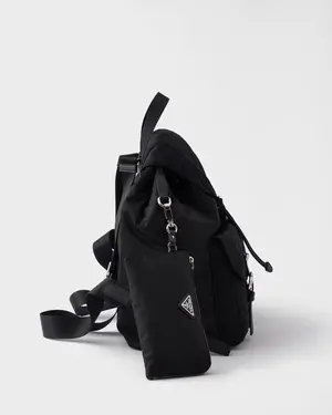 Prada Re-nylon Triangle-logo Backpack