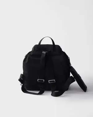 Prada Re-nylon Triangle-logo Backpack