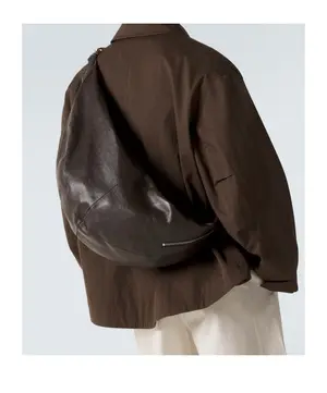 LEMAIRE Belted Leather Top-handle Bag