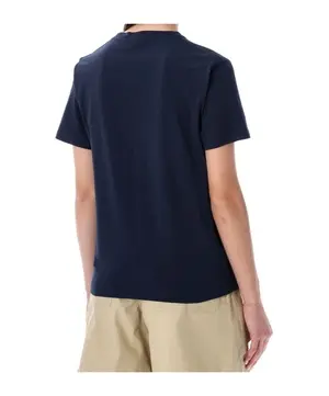 Loewe Short Sleeve T-shirt With Embroidered Detail