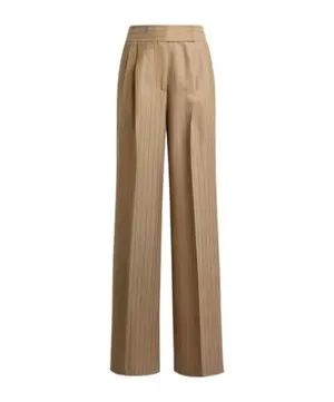 Etro Wool Jacquard Trousers With Striped Pattern