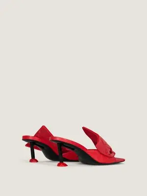 Givenchy Boudoir Bow Heeled Mules