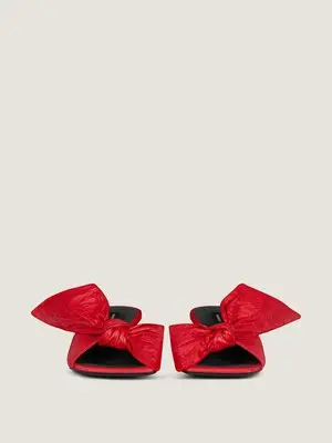 Givenchy Boudoir Bow Heeled Mules