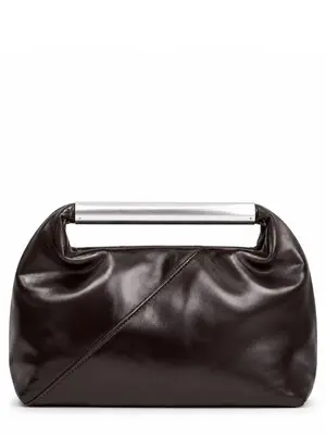 MAISON MARGIELA Pochette "japanese" Con Manico Gioiello - Brown